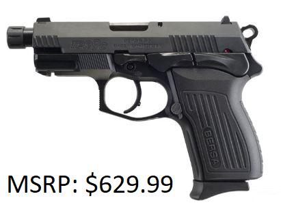 Bersa Tpr9c Compact 9mm Threaded Barrel Pistol