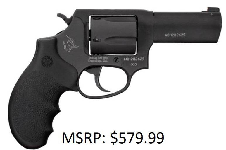 Taurus 605 Defender 357 Magnum 38 Special Revolver