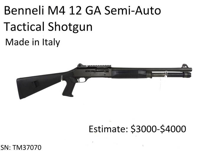 Benneli M4 12 Ga Semi Auto Tactical Shotgun