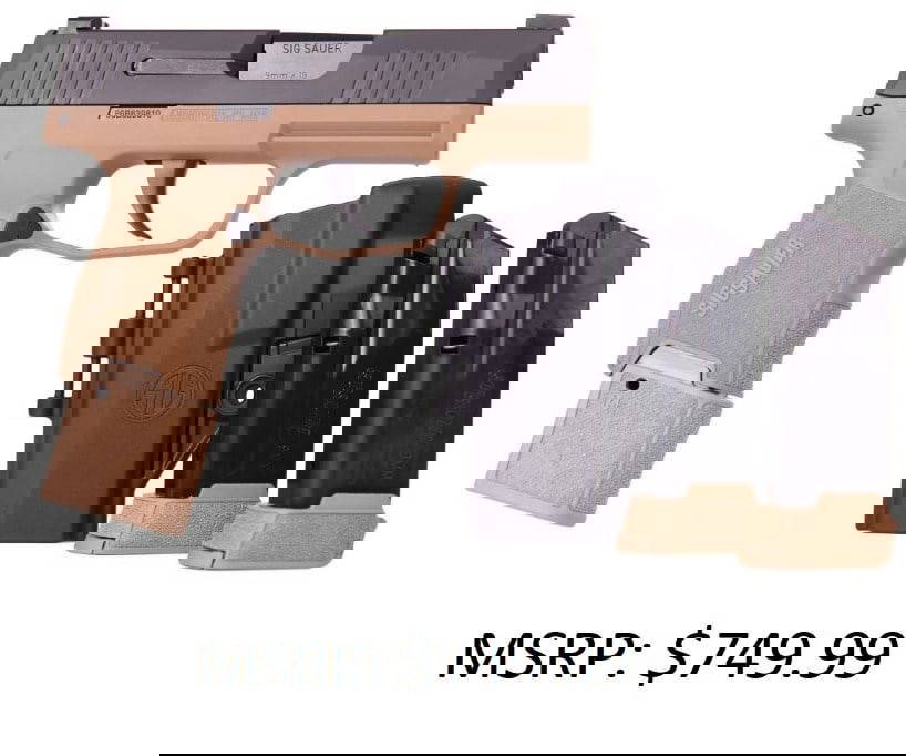 Sig Sauer P365 Fde Tac-pac 9mm Pistol Auction