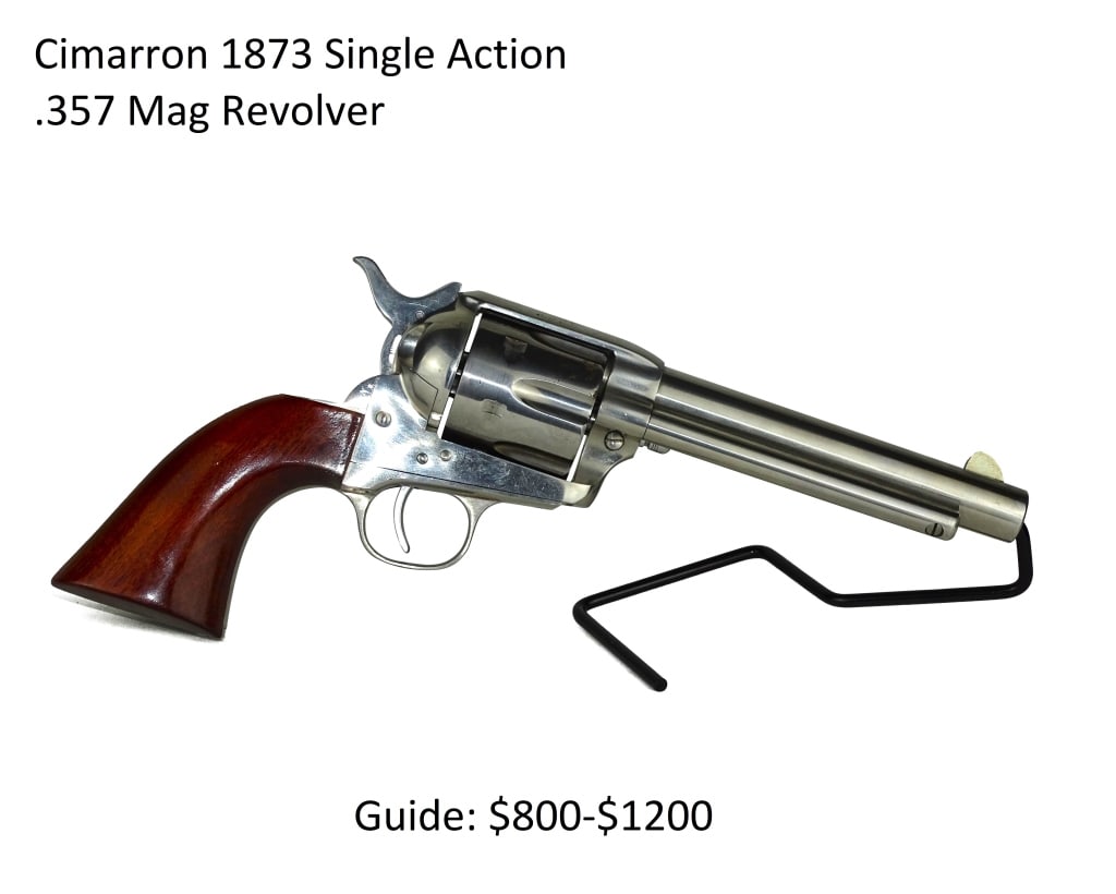 Cimarron 1873 Single Action .357 Mag Revolver Auction