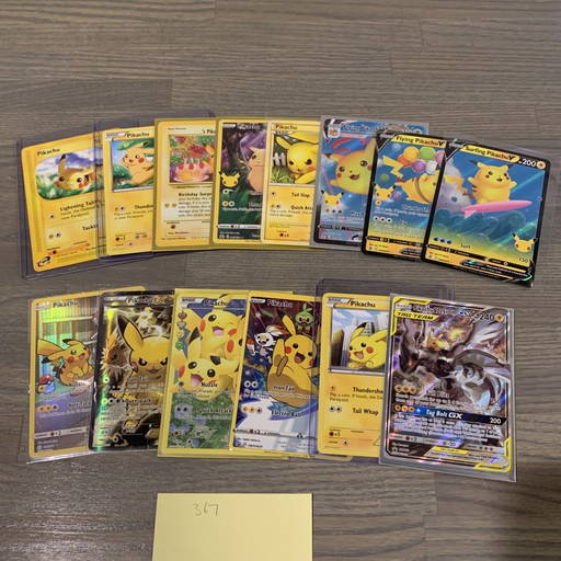Pikachu Pokemon Card lot (#0364) on Dec 17, 2022 | Aeron House in MD