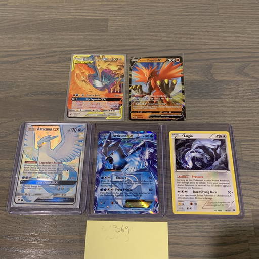 Legendary birds pokemon card lot (#0366) on Dec 17, 2022 | Aeron House ...