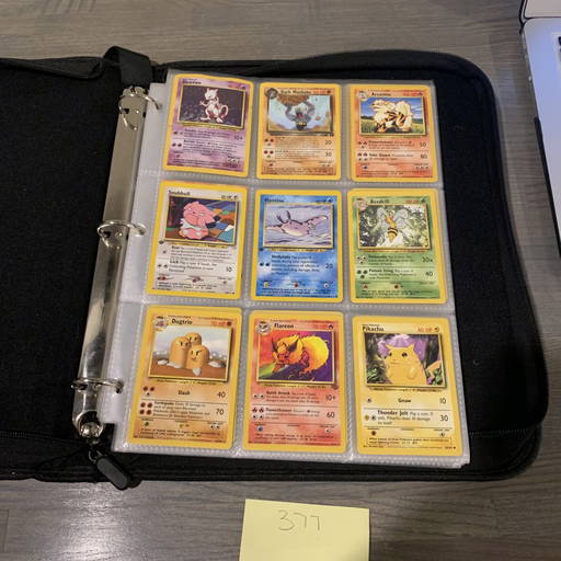 Large Binder of vintage pokemon cards. (#0374) on Dec 17, 2022 | Aeron ...