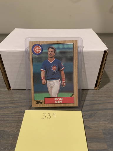 Ron Cey Baseball Card