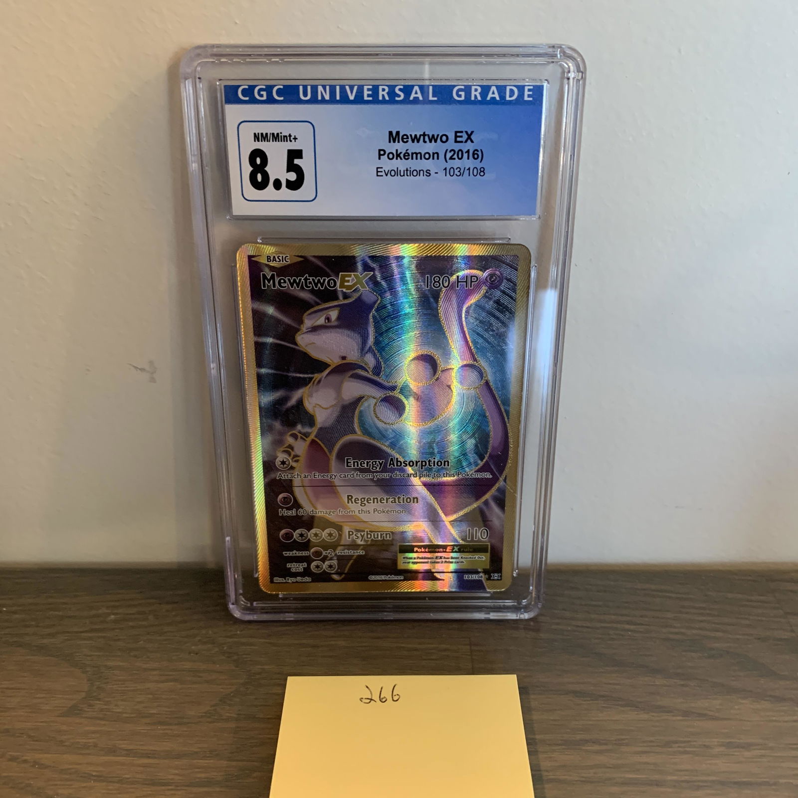 CGC 8.5 Mewtwo EX Pokemon card - Mar 11, 2023 | Aeron House in MD