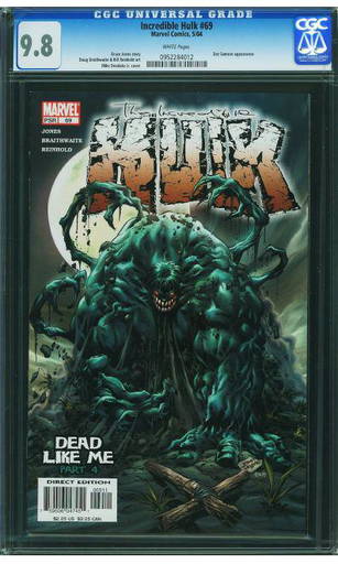 Incredible Hulk 69 Cgc 9.8 Deodato Art