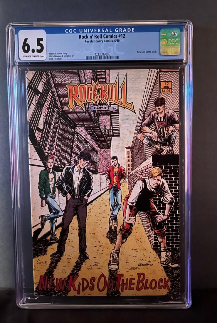 Rock'n Roll Comics New Kids On The Block Cgc 6.5
