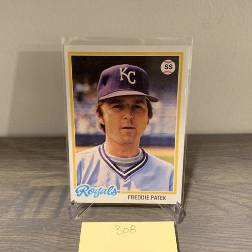 Freddie Patek Baseball Card