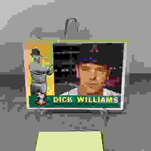 Dick Williams Baseball Card Auction