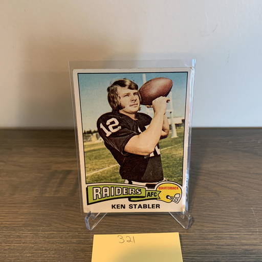 Ken Stabler Football Card