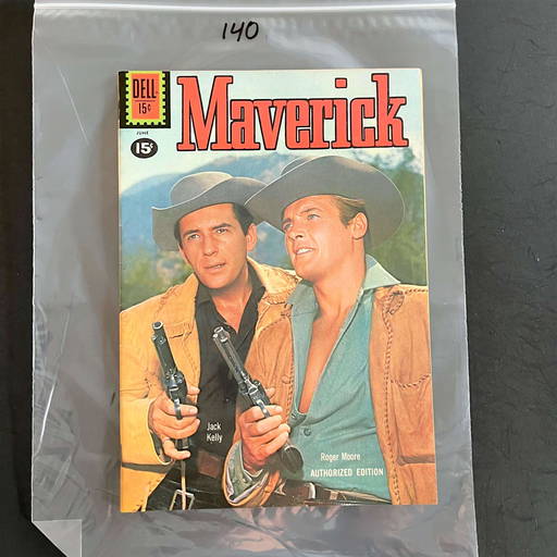 Maverick 17 Very Nice Dell Silver Age Western