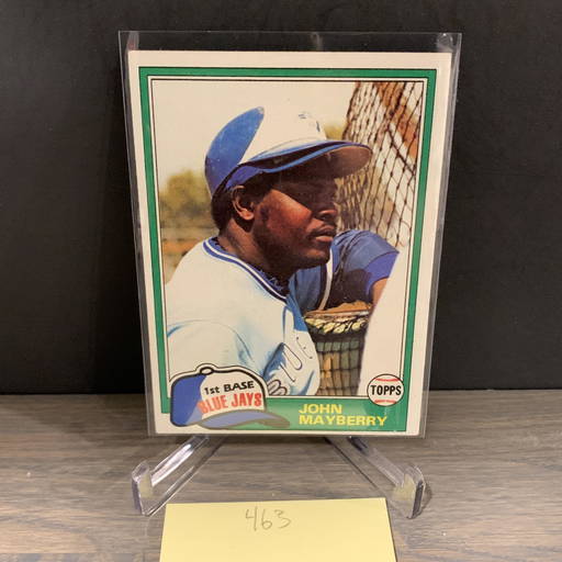 John Mayberry Topps Baseball Card