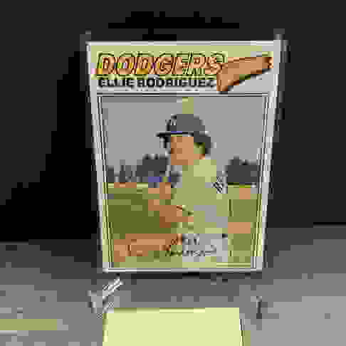 Ellie Rodriguez 70s Topps Baseball Card Auction
