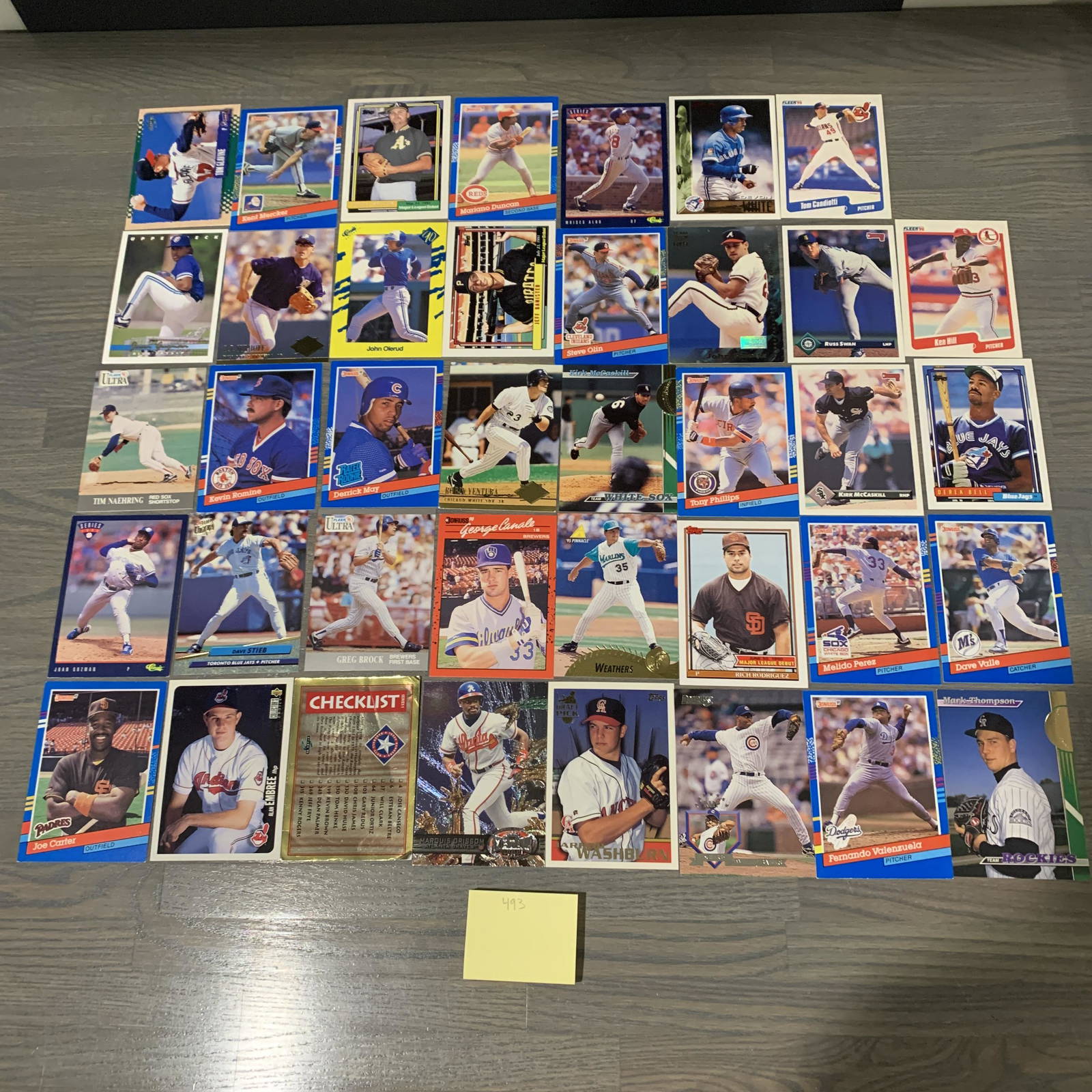 90s Baseball Cards Joe Carter Auction