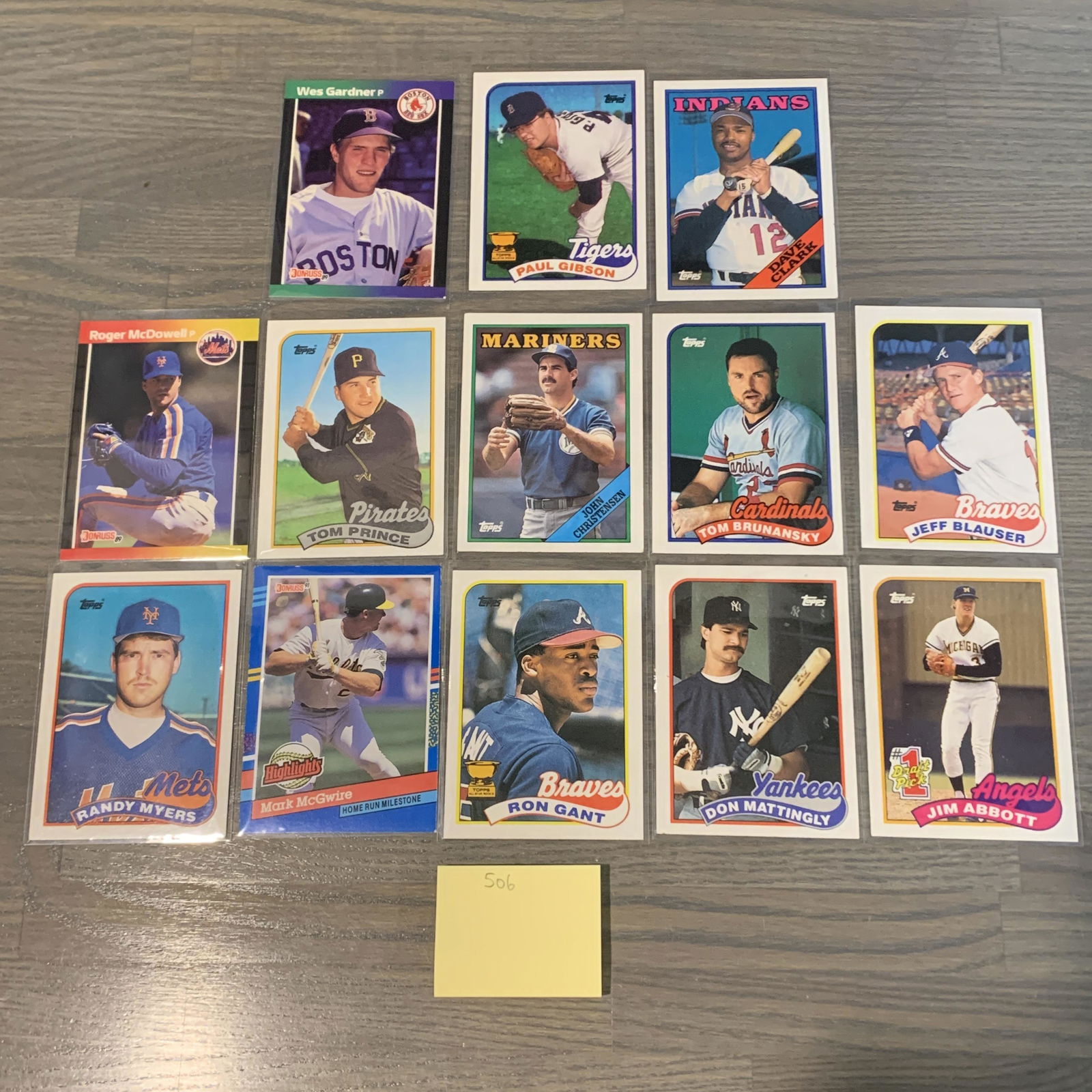 80s Baseball Cards Mark Mcgwire Auction