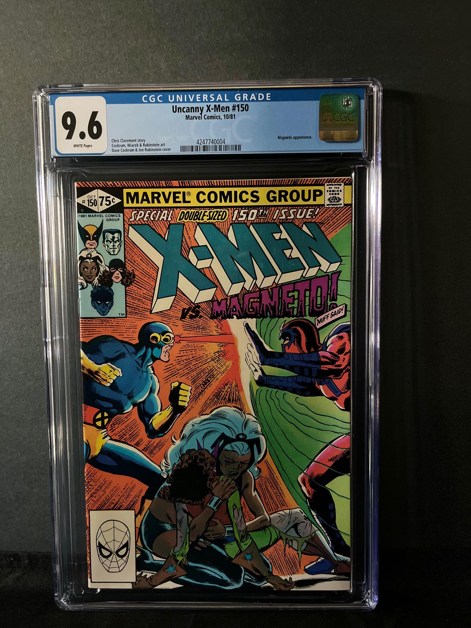 X-men 150 Cgc 9.6 Auction