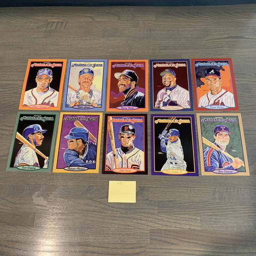 90s Donrus Baseball Post Cards