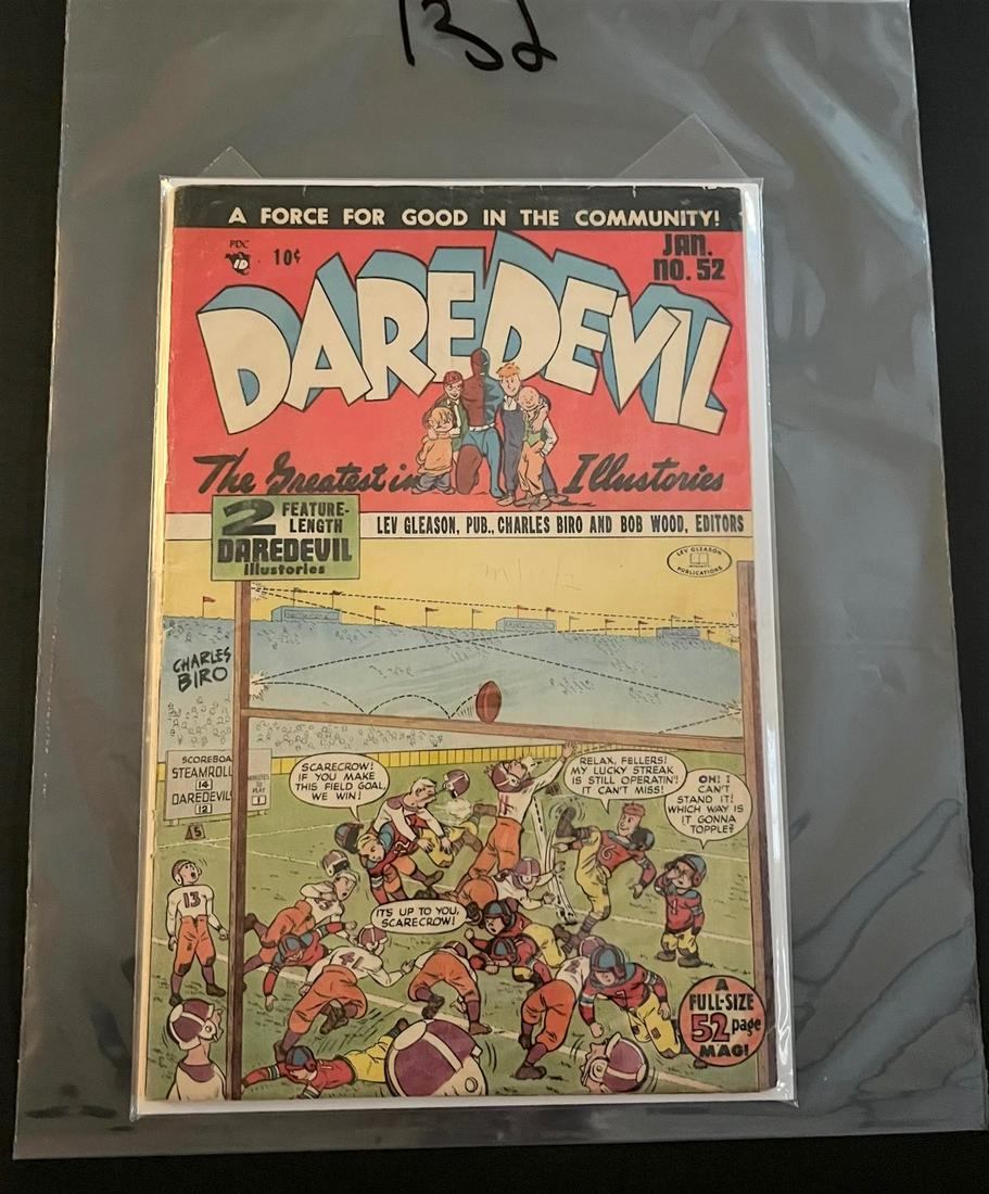Daredevil 52 Lev Gleason Golden Age Auction