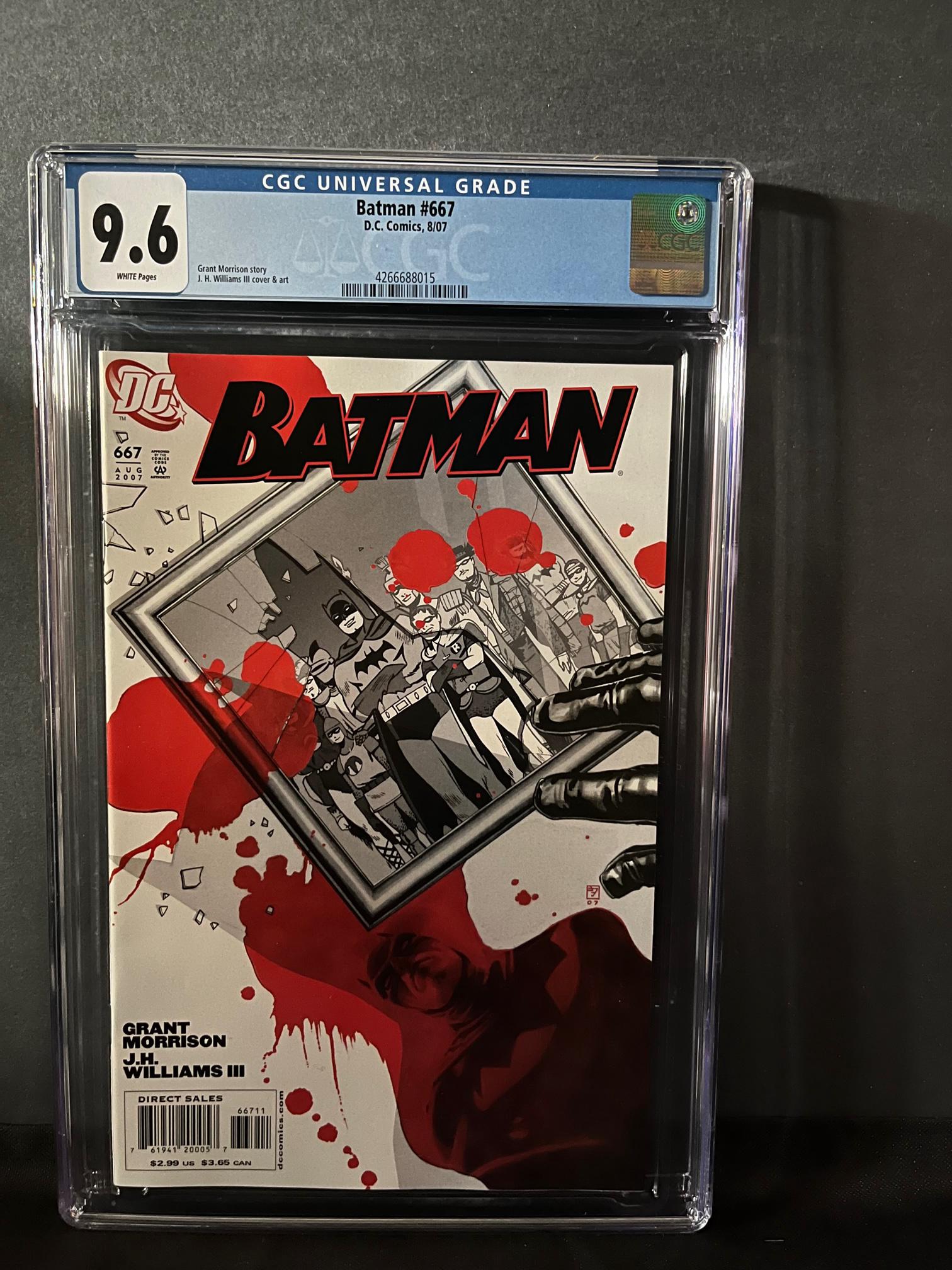 Batman 667 Cgc 9.6 Auction