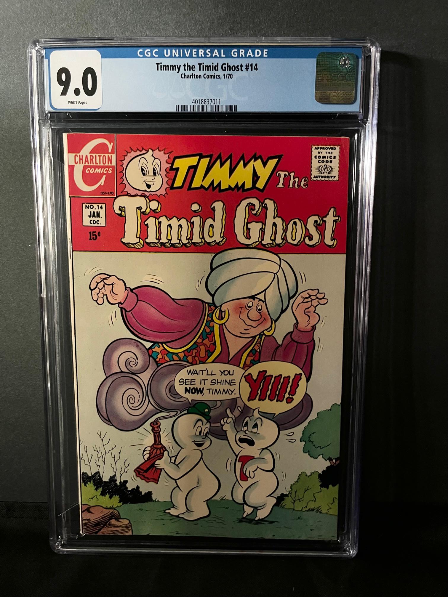 Timmy The Timid Ghost 14 Cgc 9.0 Auction