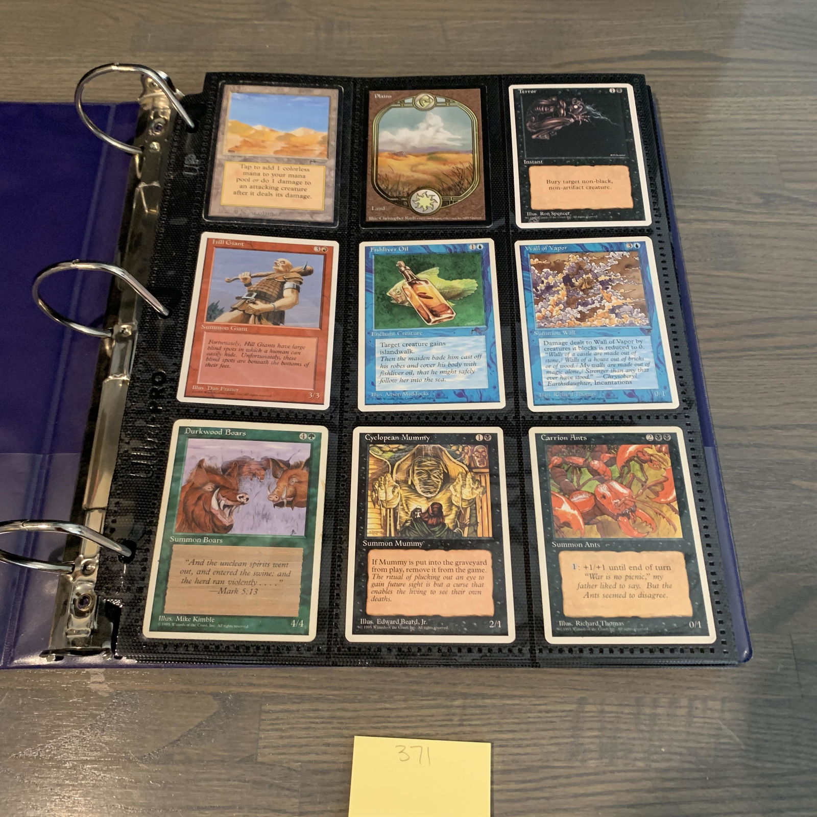 Vintage Magic The Gathering Cards