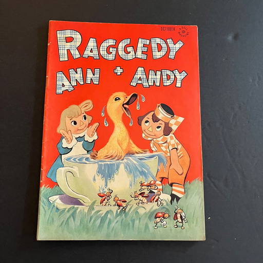 Raggedy Ann & Andy 17 Dell Golden Age