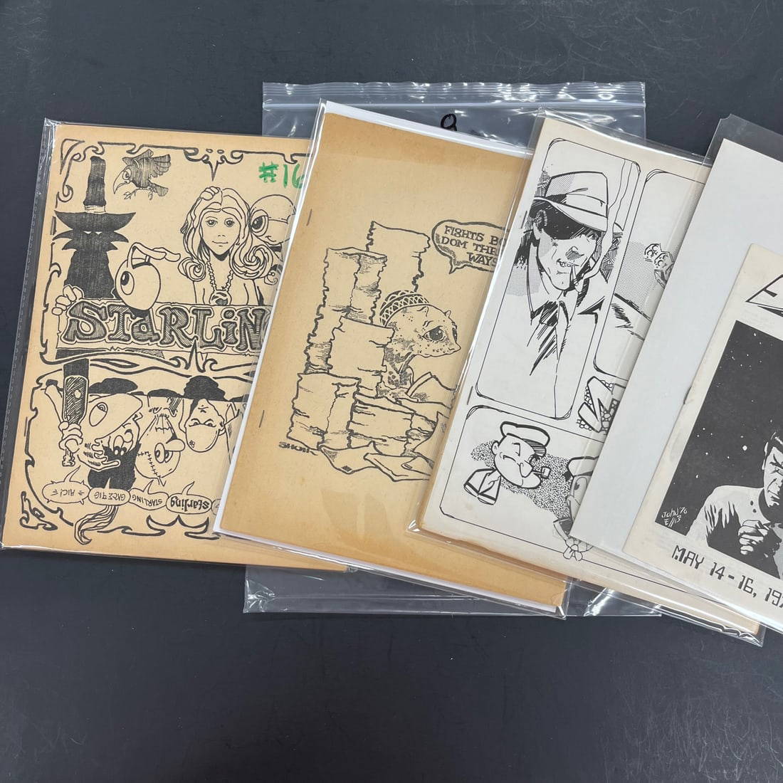 30 Classic Sci-fi/fantasy Fanzines From The 1970's Auction