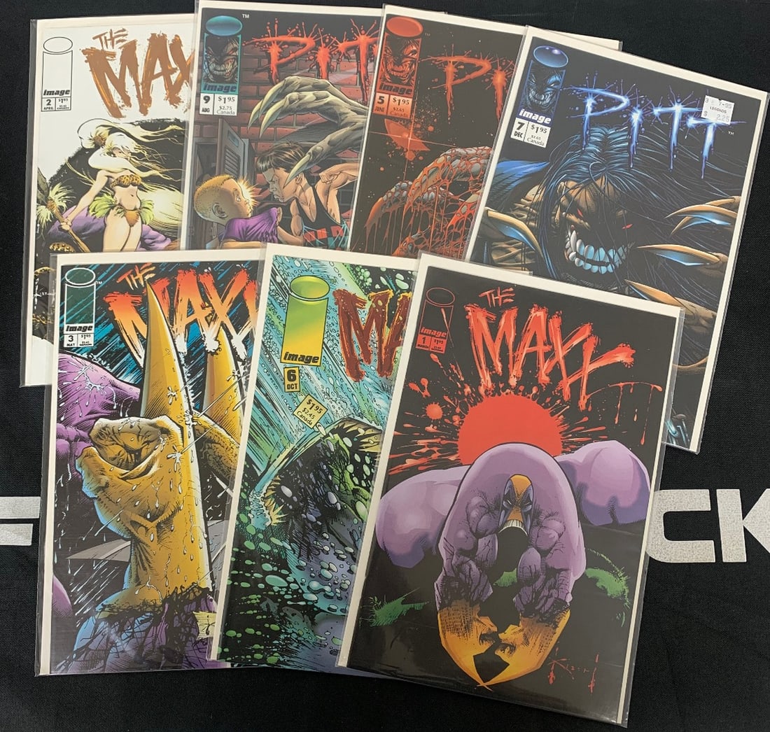 Pitt & Maxx Image Comics Lot Auction