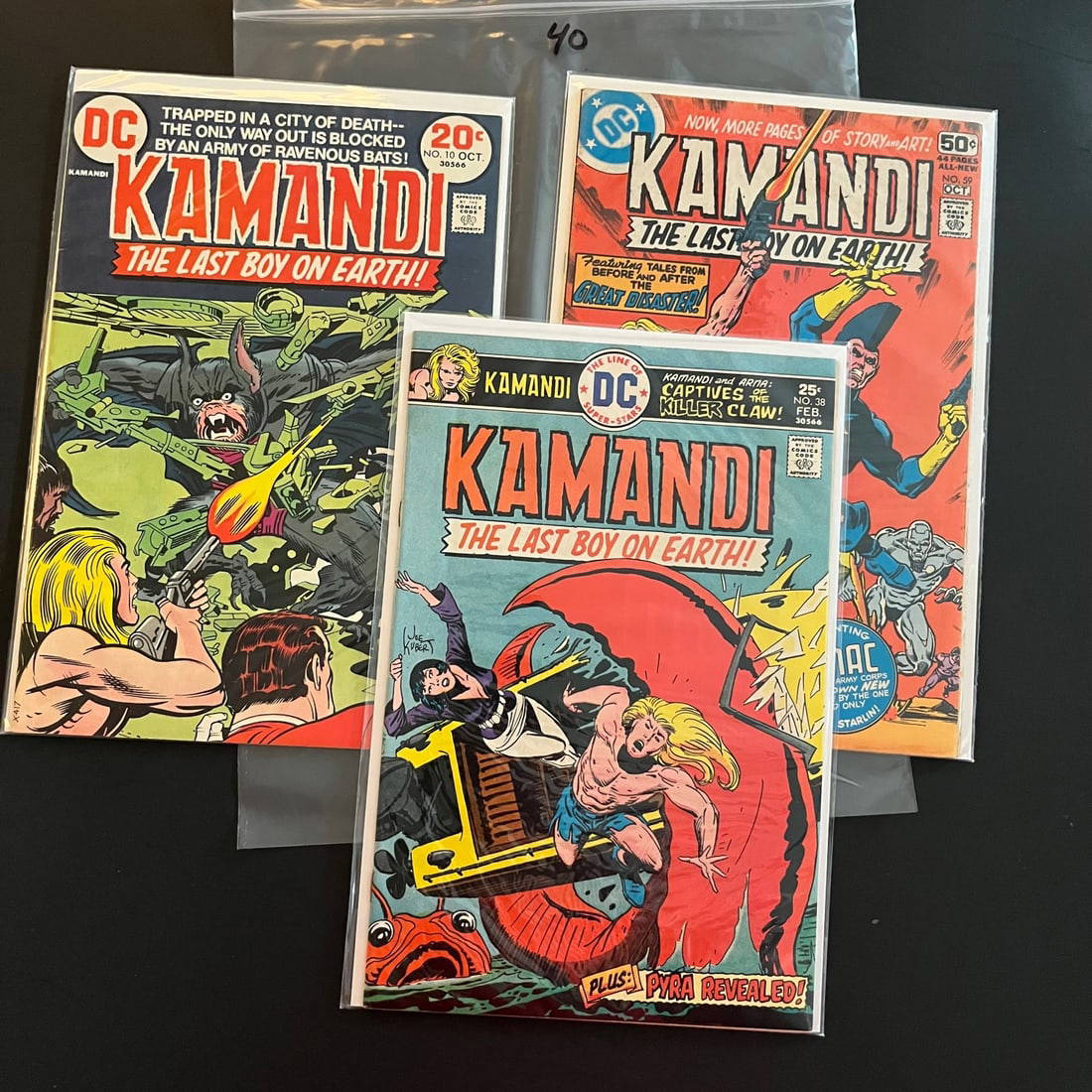Kamandi 1st Series Comic Lot Auction