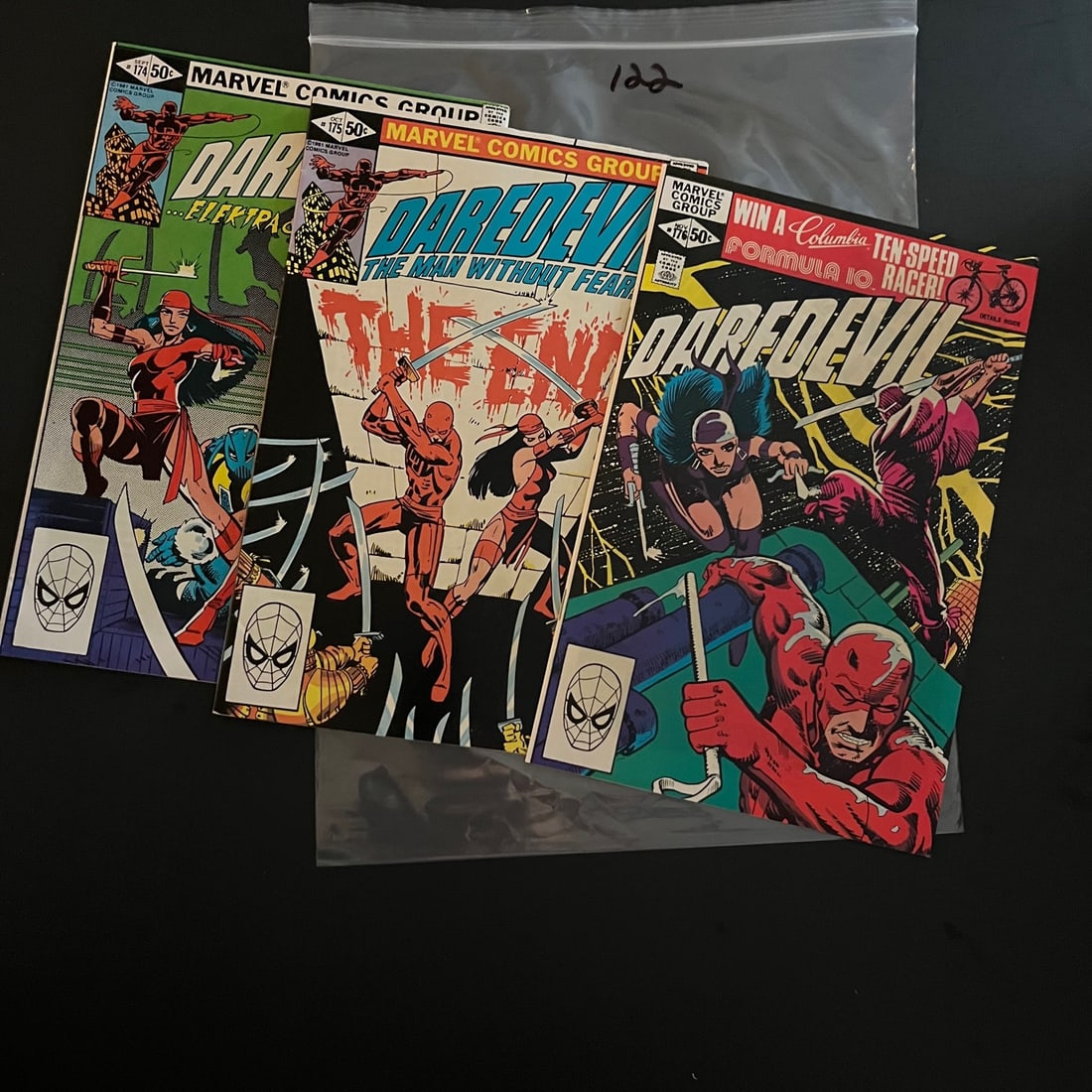 Daredevil 174, 175, 176 Frank Miller Keys! Auction