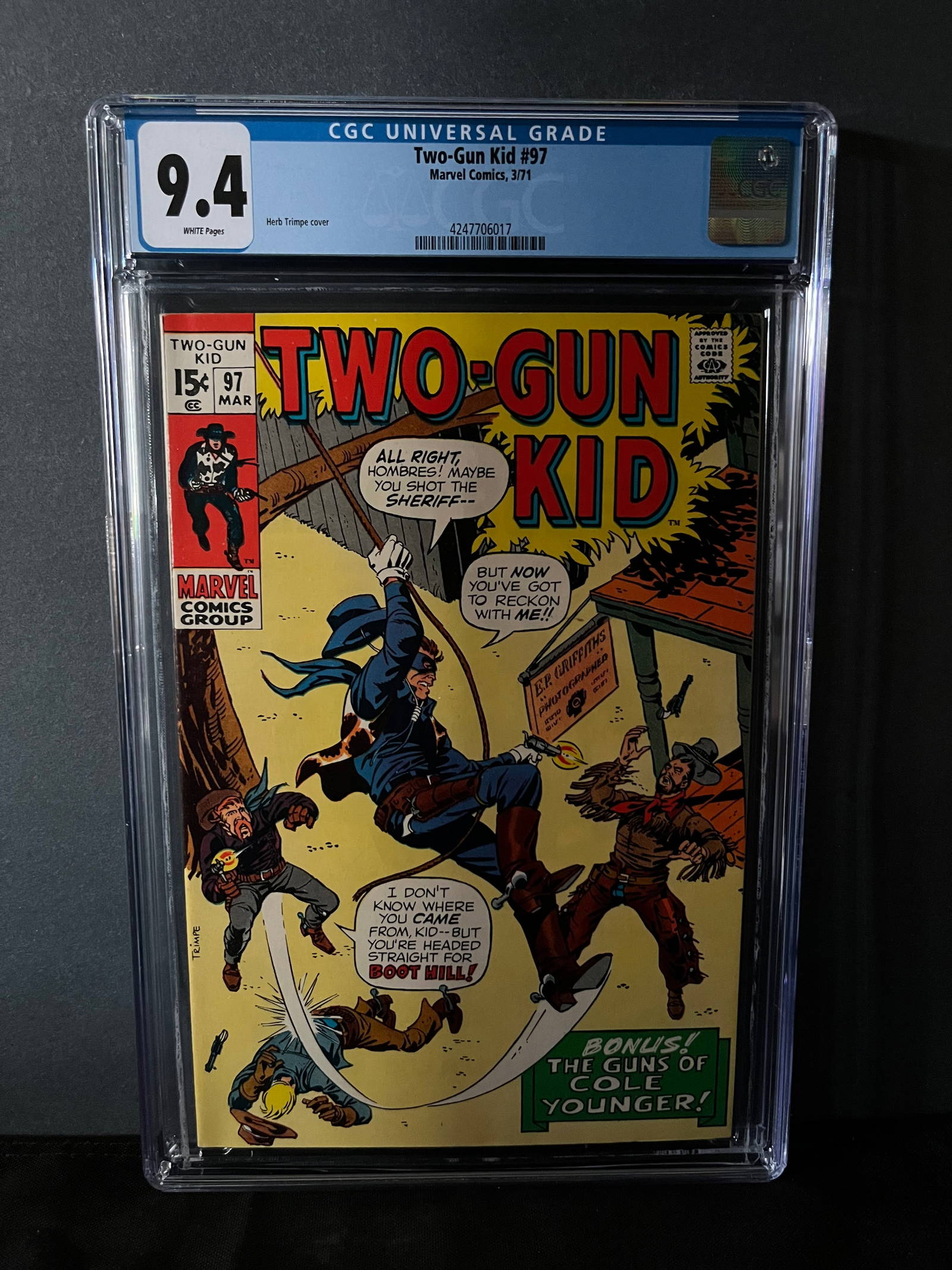 Two-gun Kid 97 Cgc 9.4 Auction