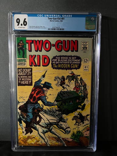 Wtwo Gun Kid 81 Cgc 9.6 Fmv $280