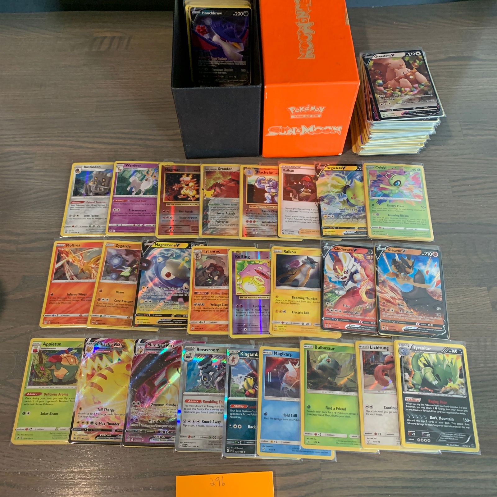 Etb Filled With Hundreds Of Modern Pokemon Cards. . Auction