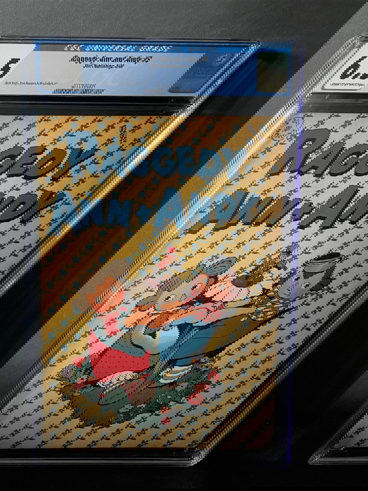 Raggedy Ann & Andy 3 Cgc 6.5 Walt Kelly Art Auction