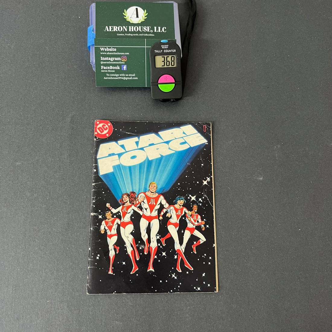 Atari Force Ashcan Ed From Atari Sets Auction