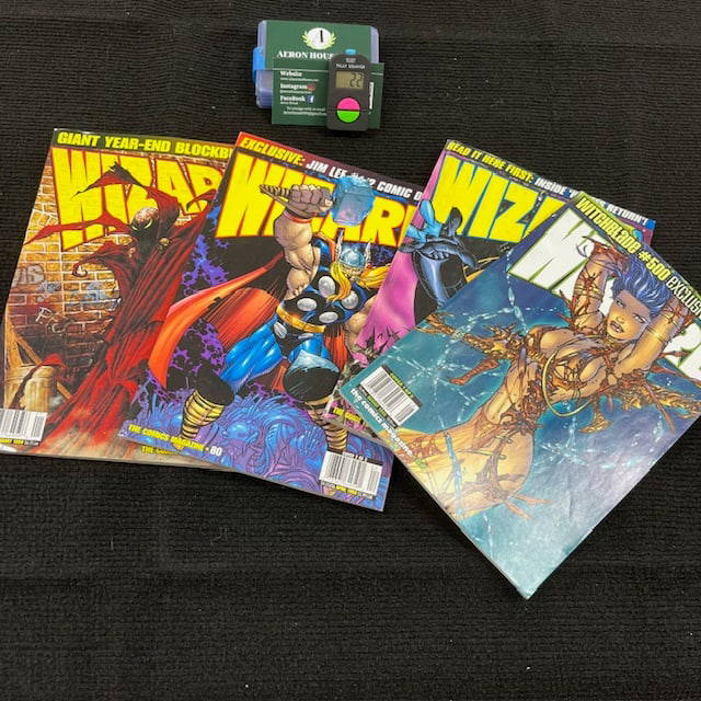 Wizard Magazine Lot W/spawn & Witchblade Auction