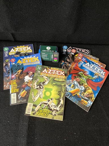 Aztek The Ultimate Man Dc Series Comic Lot