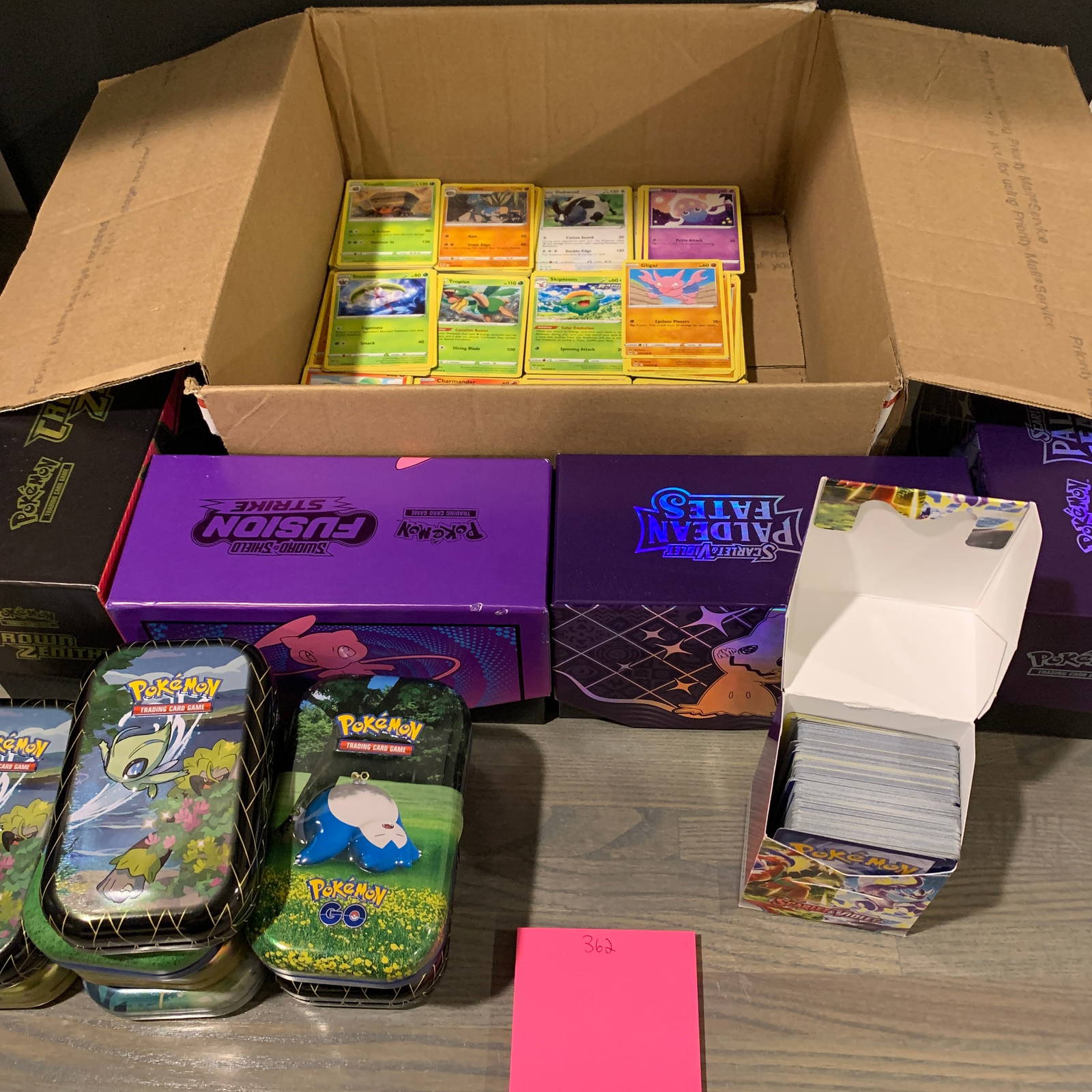 1000s Of Bulk Pokemon Cards Auction