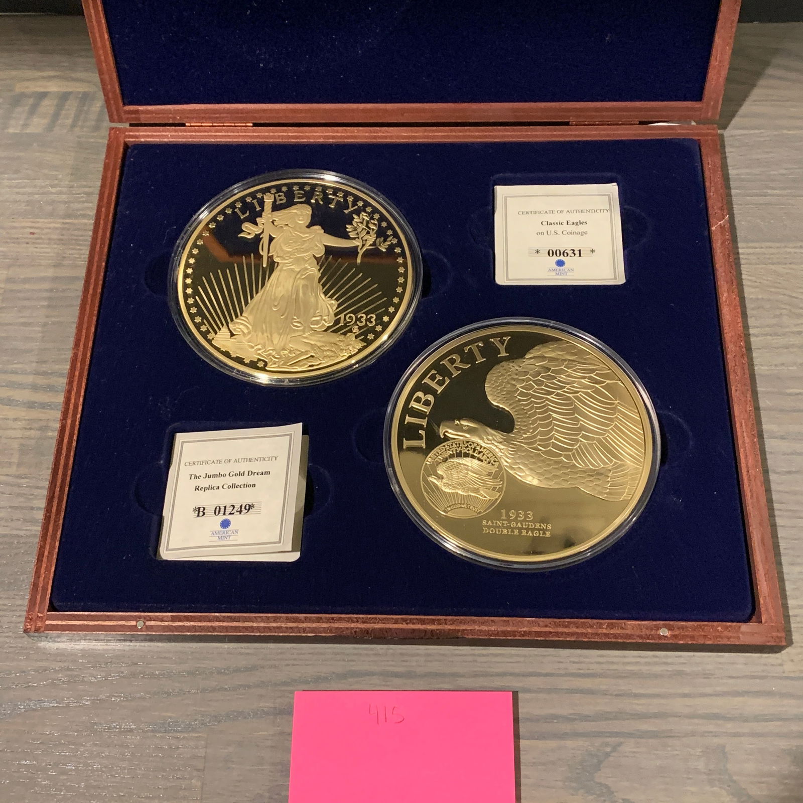 Classic Eagles & Jumbo Gold Dream Coins