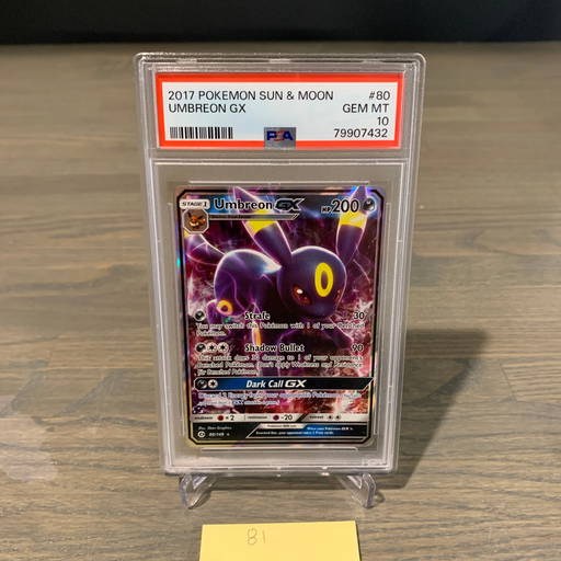 Psa 10 Umbreon Gx Pokemon Card