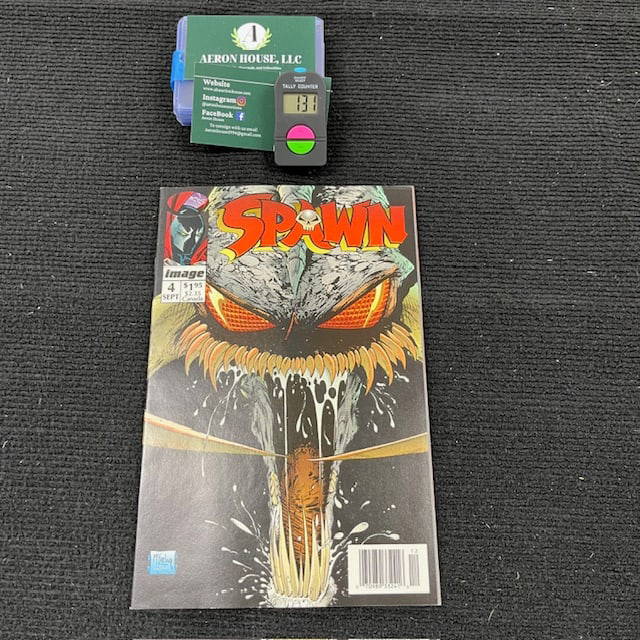 Spawn 4 Rare Newsstand Edition Auction
