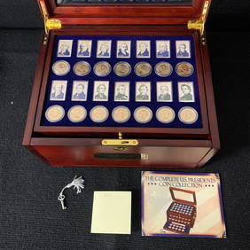 Vol. I & 2 U.s. Presidents Coin Collection