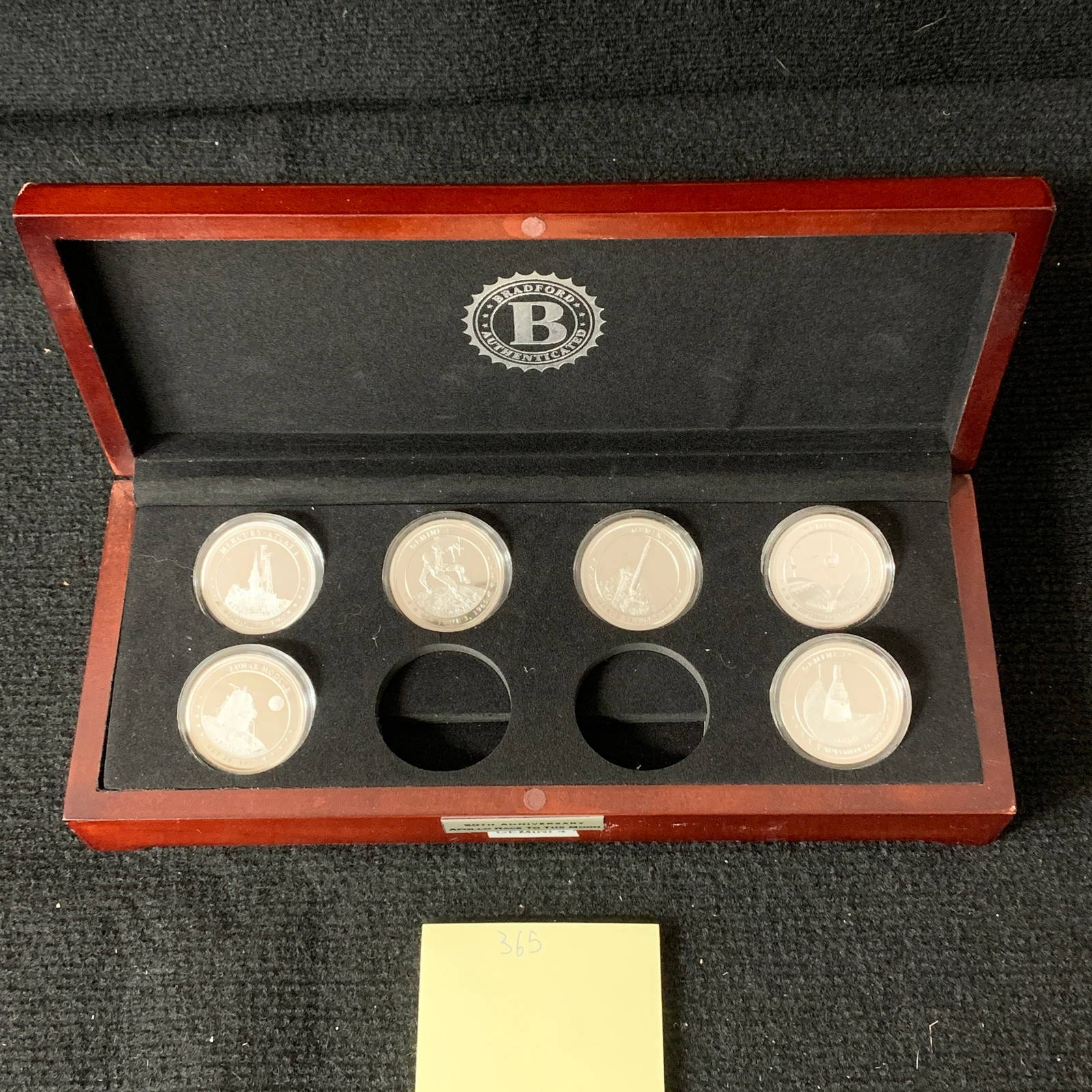 50th Anniversay Apollo Mission Silver Coins Auction