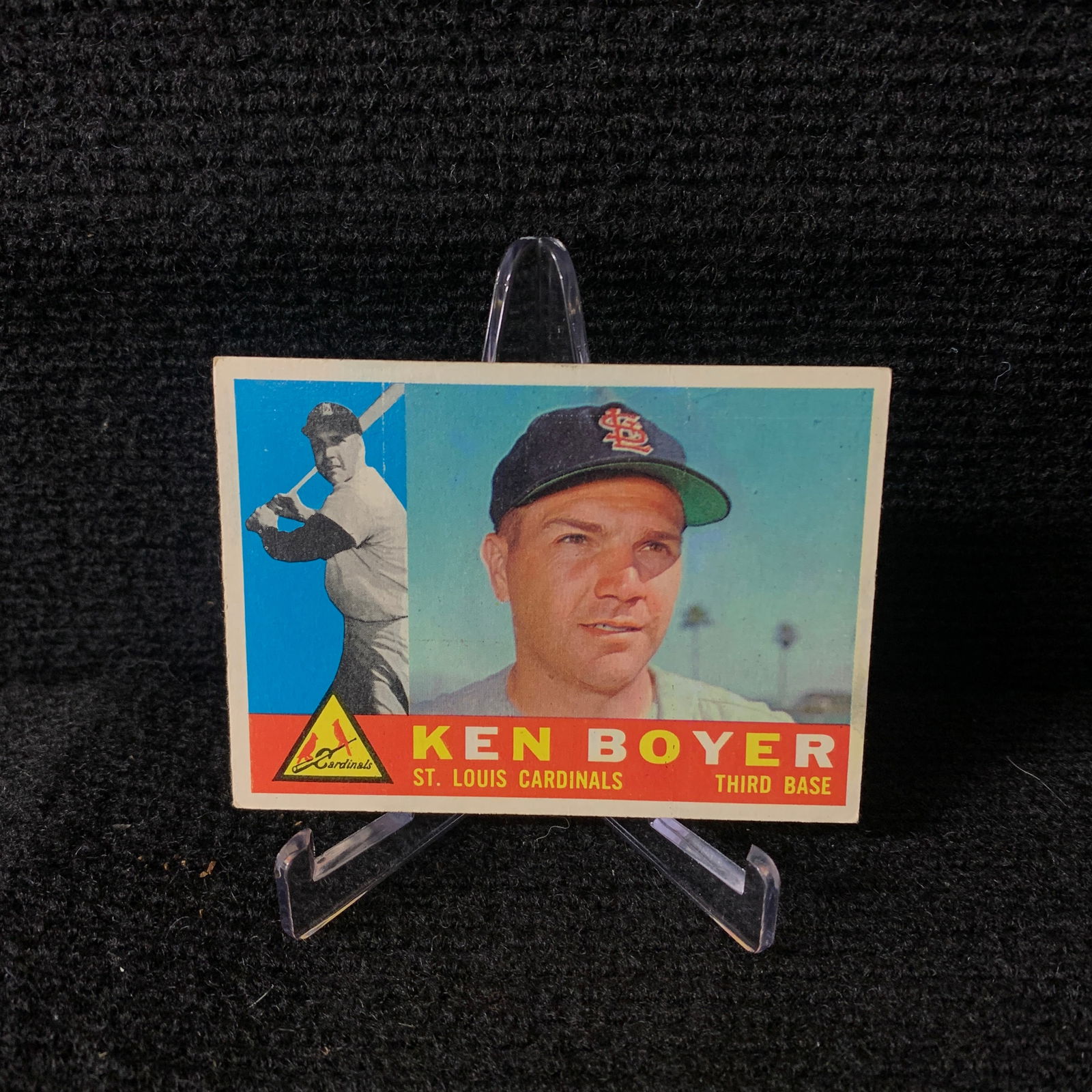 1960 Topps Ken Boyer Card Auction