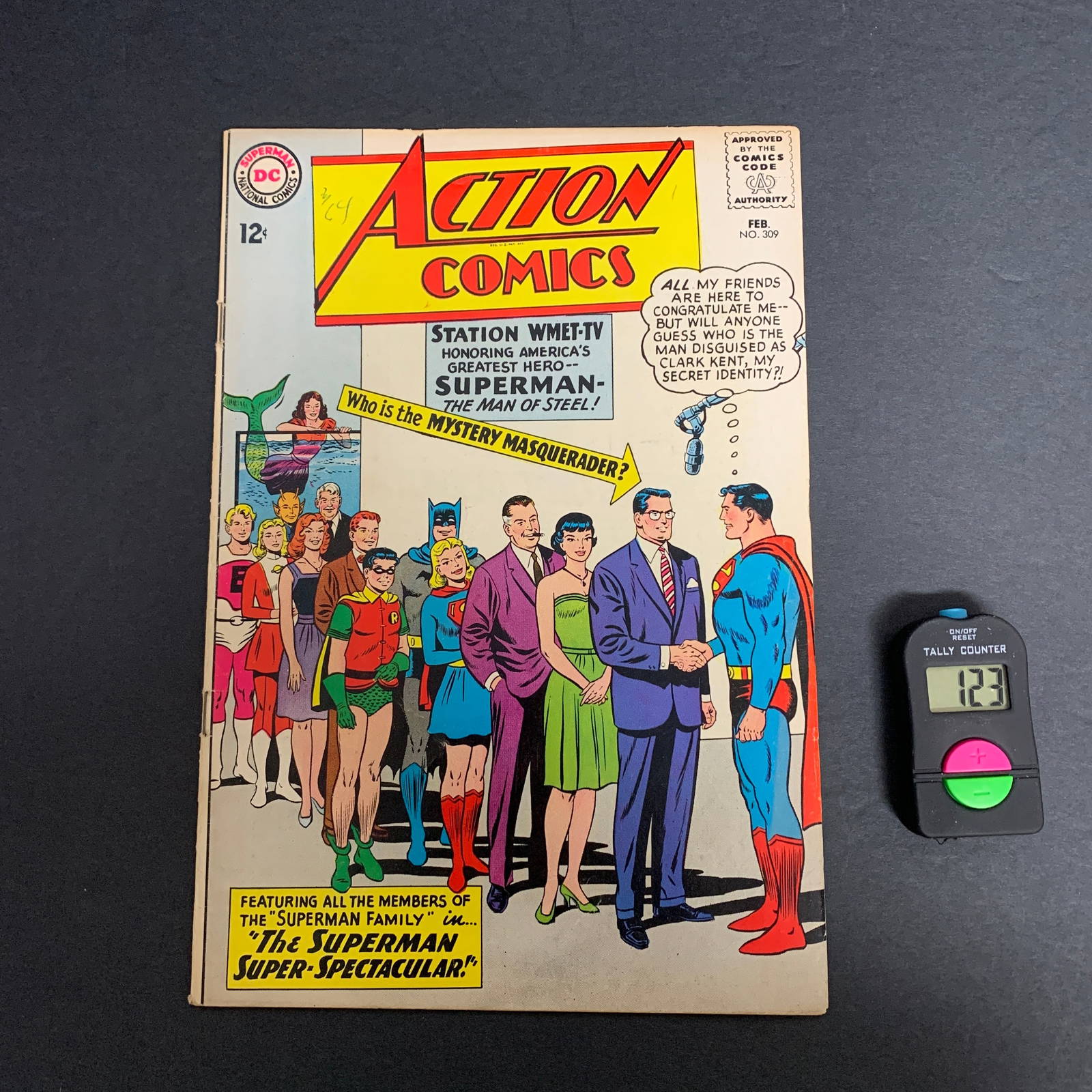 Action Comics 309 Jfk Appears Auction