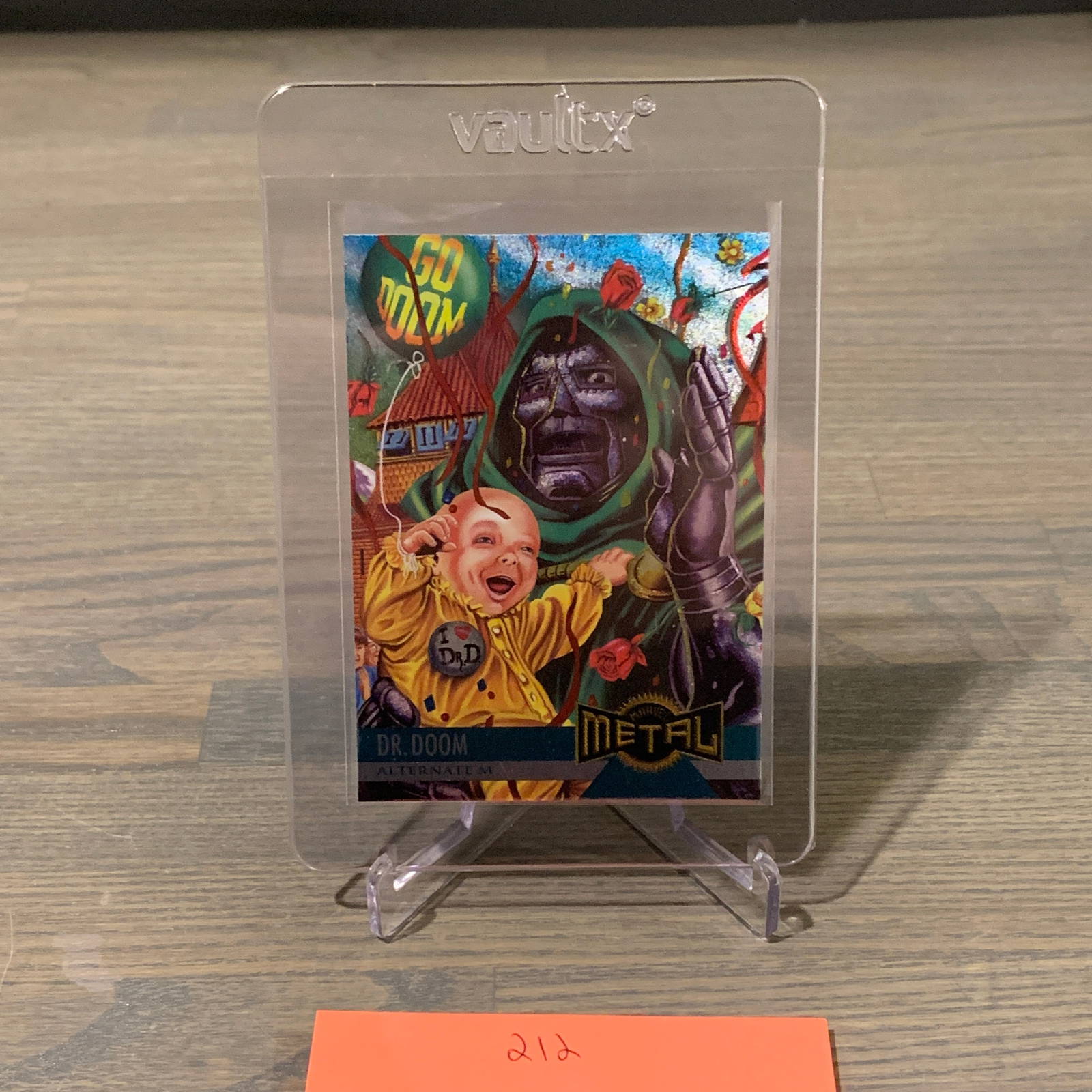 1995 Marvel Metal Dr. Doom Card Auction