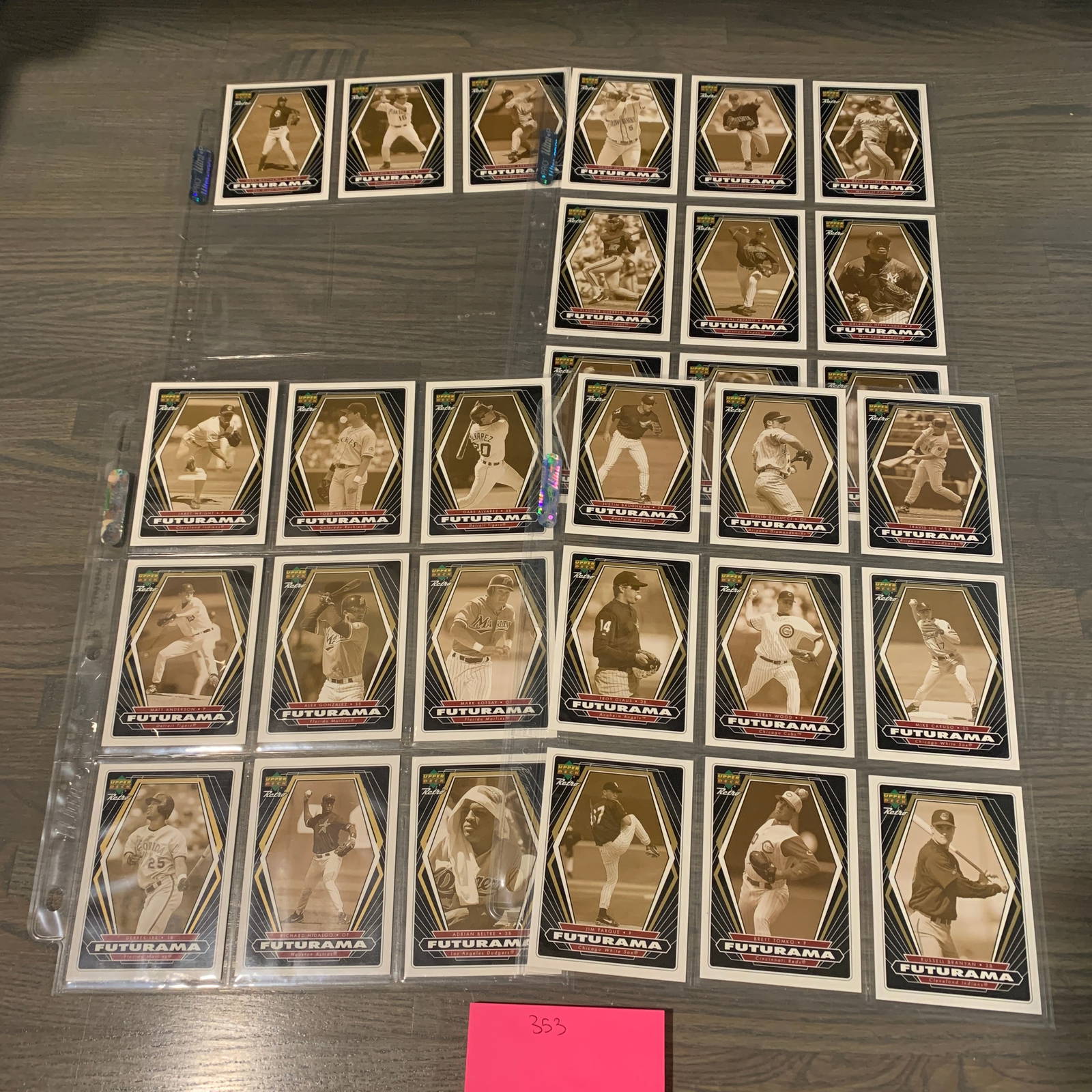 1998 Ud Futerama Set Baseball Cards Auction