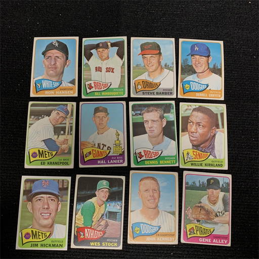 1965 Topps Baseball Cards, Gene Alley