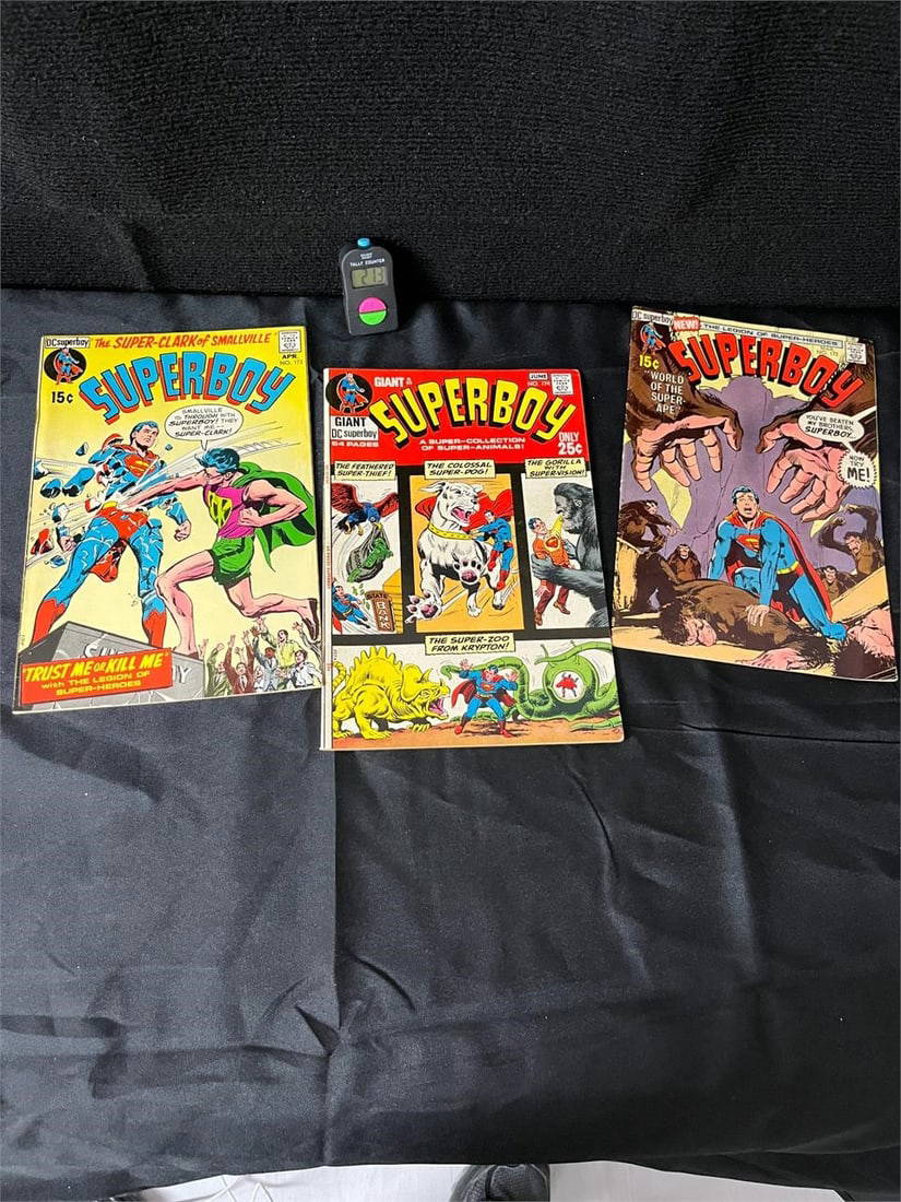 Superboy 172-174, 177 & 178 Dc Bronze Age Auction
